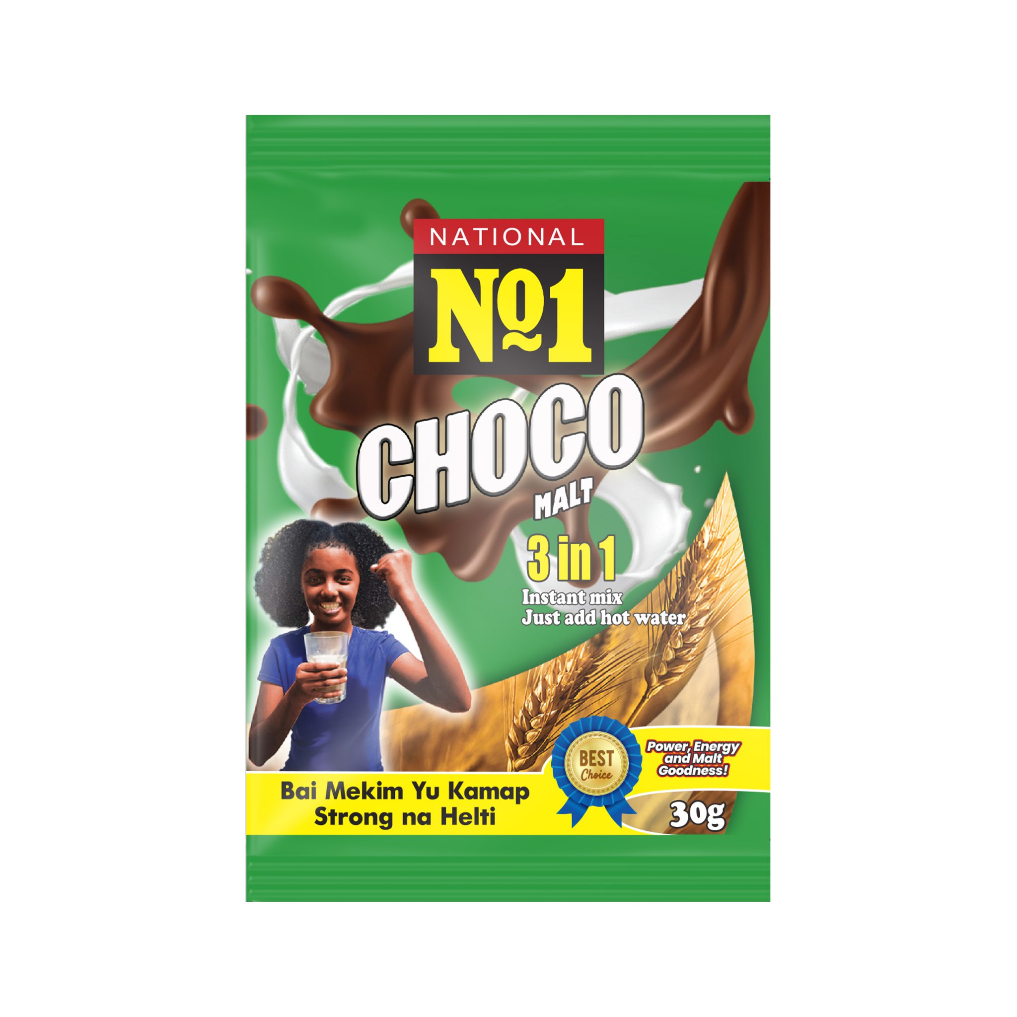 3 in 1 Choco Malt Drink 30G - Orgabio Manufacturing Sdn. Bhd.